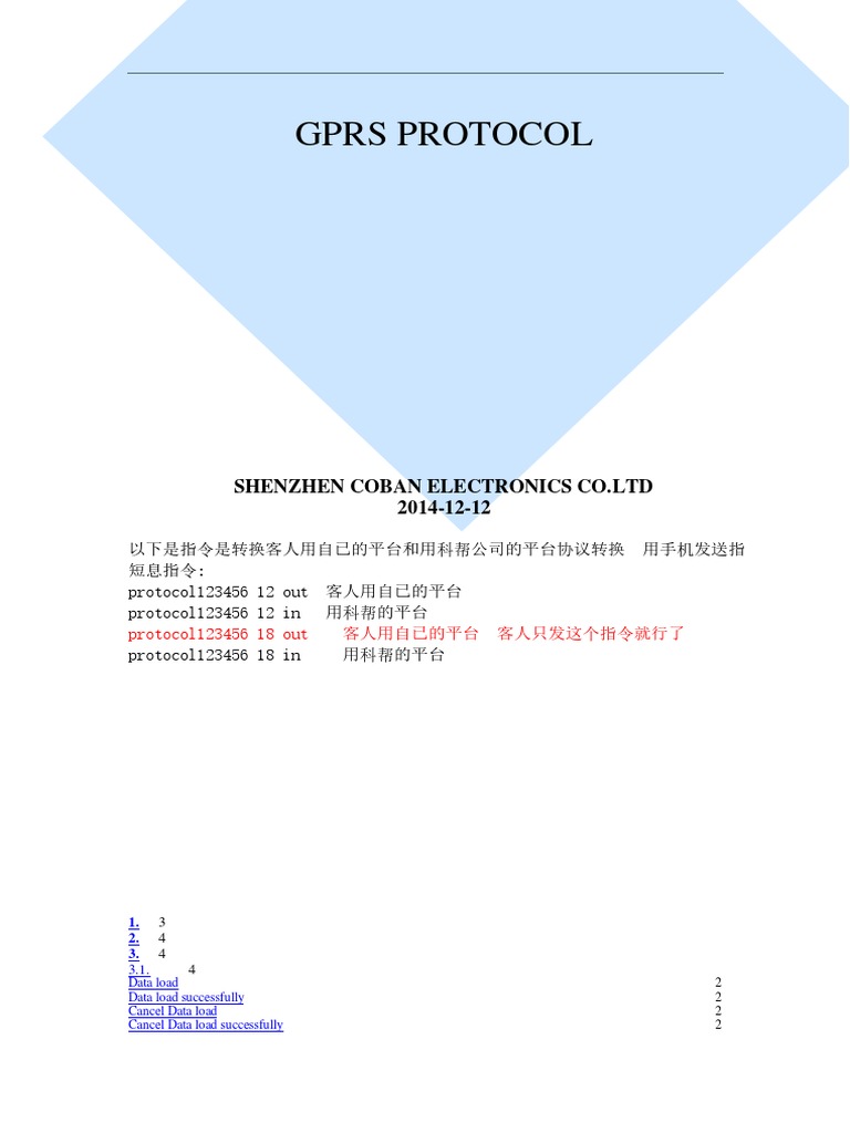 Coban Tk303g PROTOCOL | PDF | General Packet Radio Service | Latitude