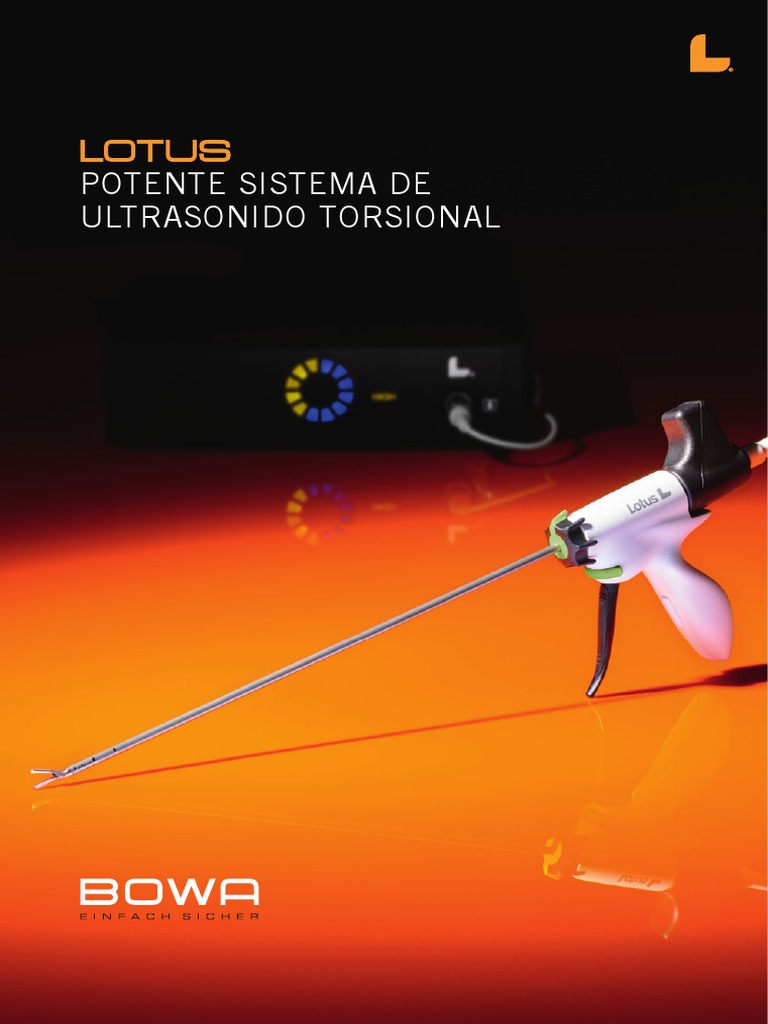 Bowa Lotus Es | PDF | Ultrasonido | Cirugía