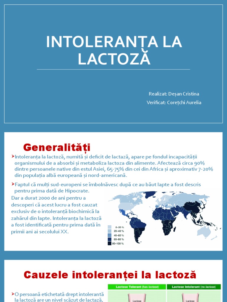 Intoleranta La Lactoza | PDF