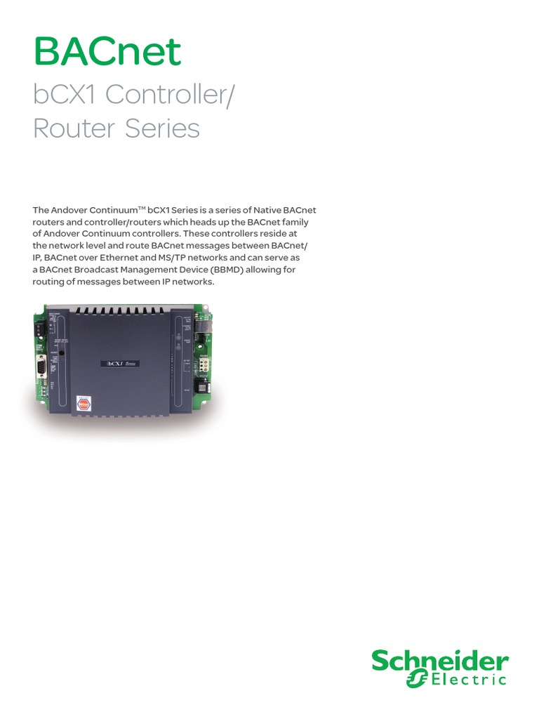 Bcx1 Controller/ Router Series: Bacnet | PDF | Adobe Flash | Computer ...