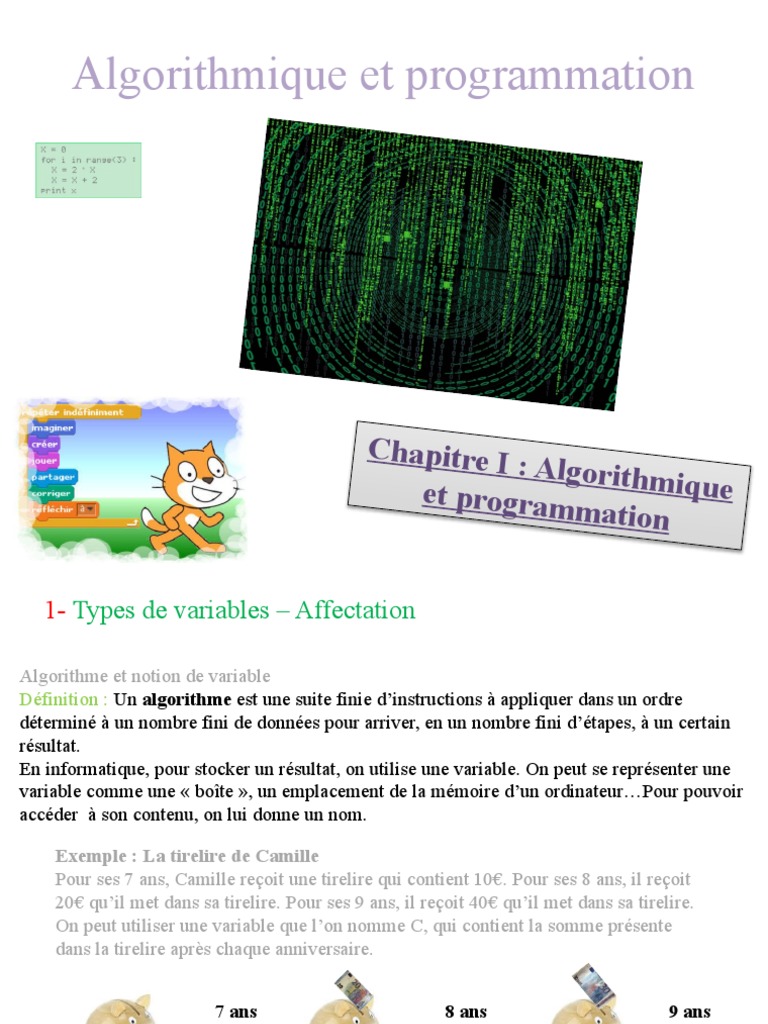 Maths | PDF | Structure de contrôle | Programmation informatique