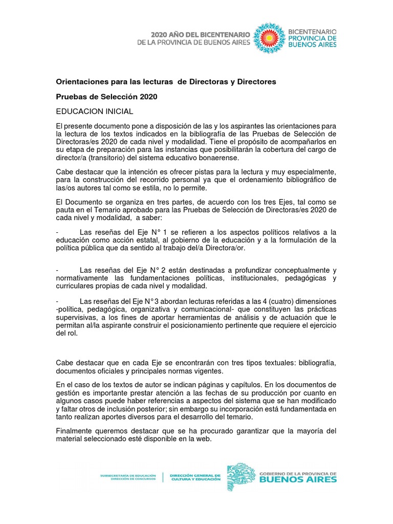 Circular 1 2020 | PDF | Aprendizaje | Estado (política)