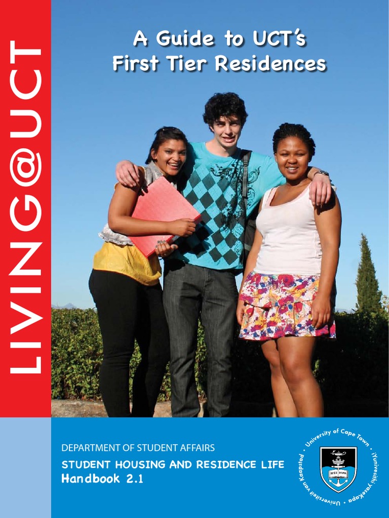 A Guide To UCT's First Tier Residences: Handbook 2.1 | PDF | Meal | Lunch