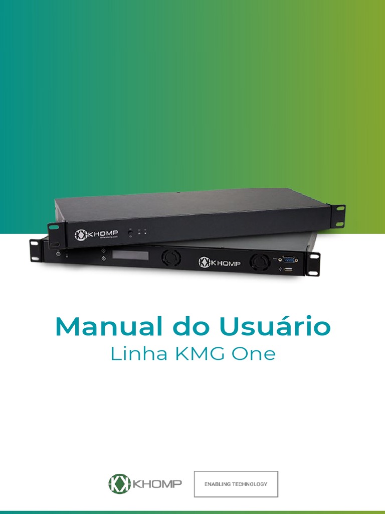 Manual KMG One - PT v2 | PDF | Rede de computadores | Endereço de IP