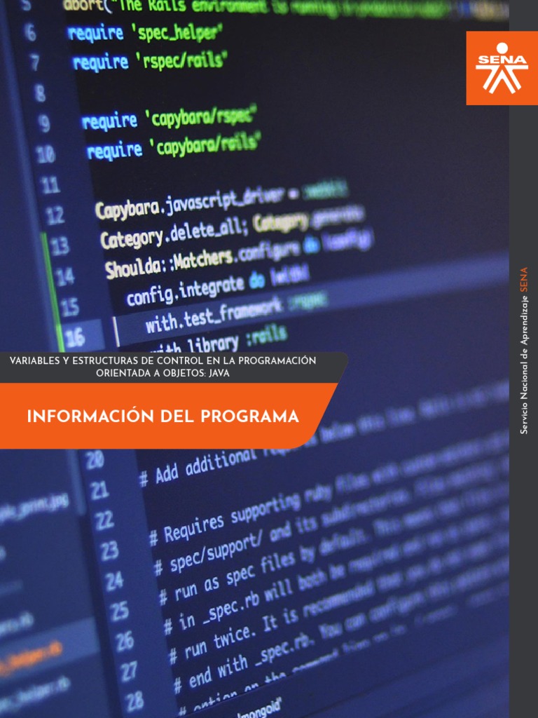 Informacion Variables y Estructuras de Control en La Poo Java | PDF | Java (lenguaje de ...