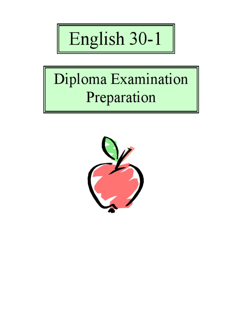 English 30-1 Diploma Exam Prep Guide | PDF | Test (Assessment) | Courage
