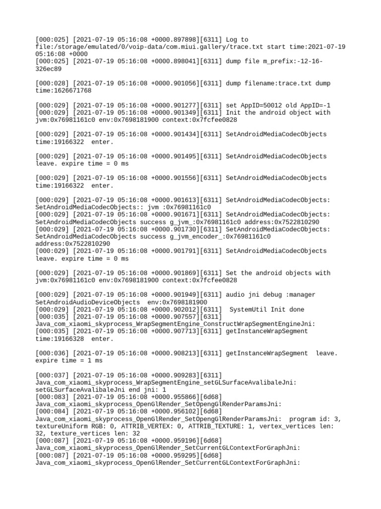 Trace | PDF | Filename | Computing