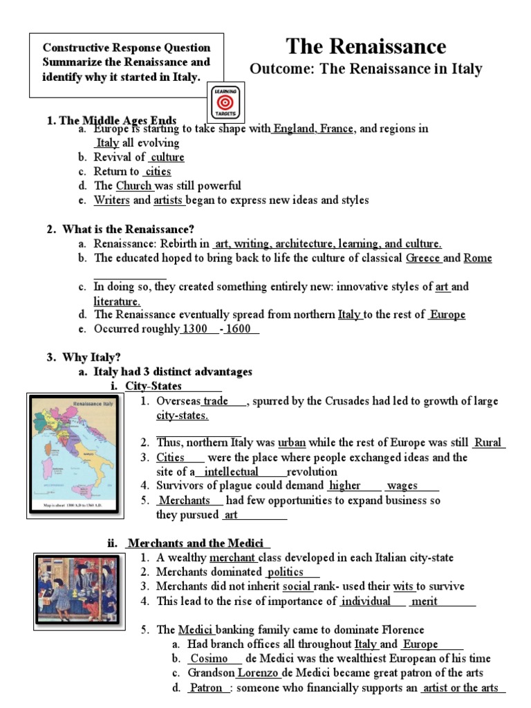 Renaissance Origins in Italy Explained | PDF | Renaissance | Italy