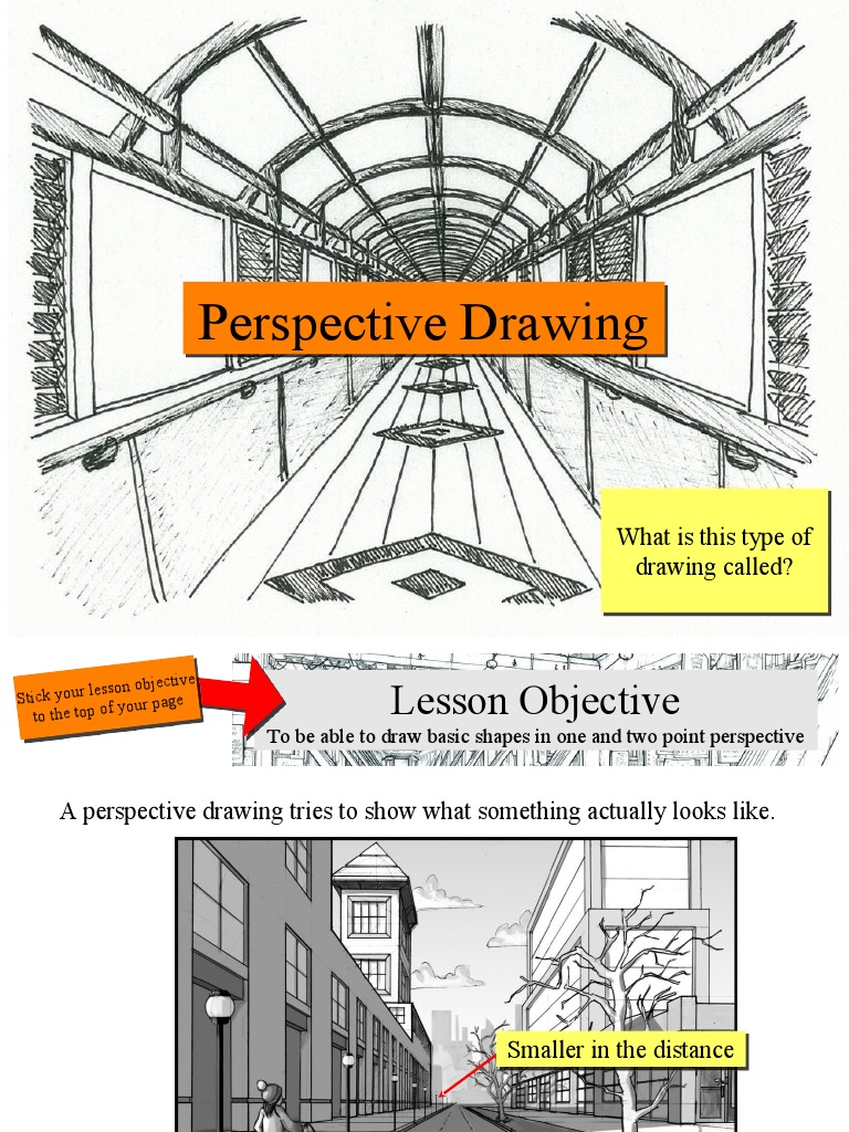 Perspective Drawing: What Is This Type of Drawing Called? | PDF ...