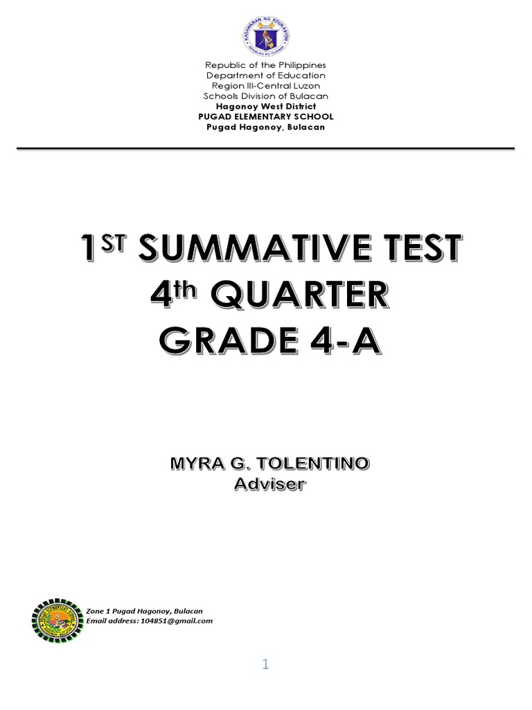 Project An Assessment Tool Pdf