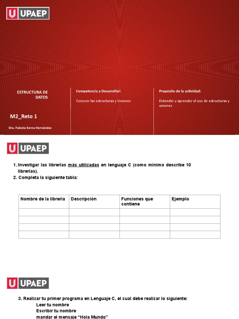 M2 - Reto1 Estructura de Datos UPAEP | PDF | Crecimiento personal y profesional | Arte