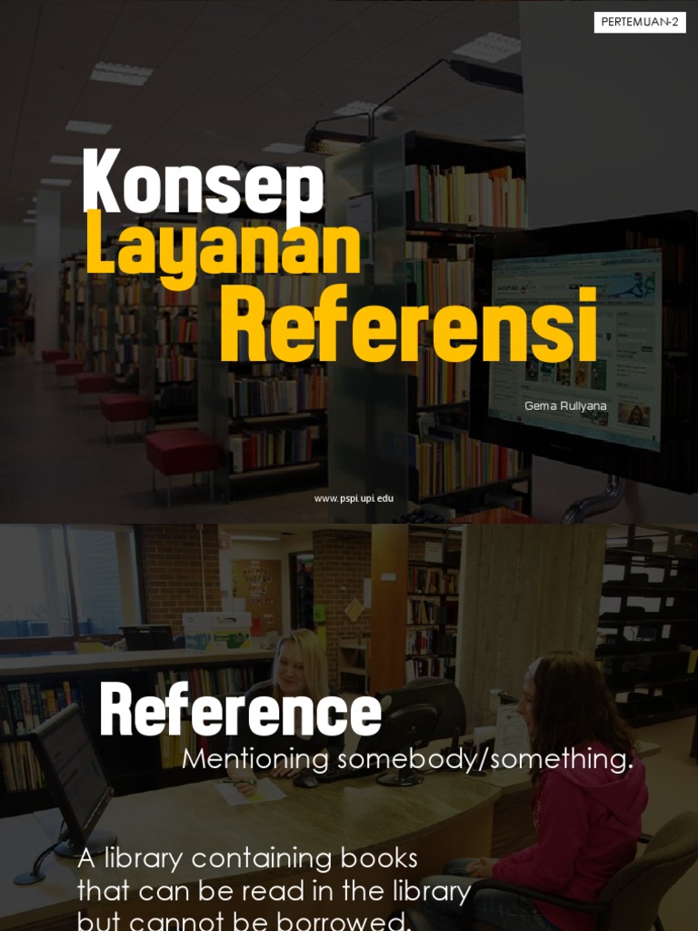 Konsep Layanan Referensi | PDF