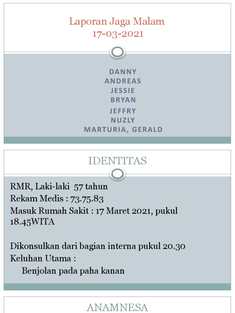 Abses Regio Femur Dextra pada Pasien | PDF