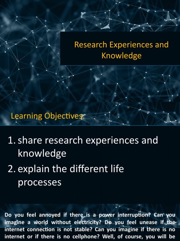 Practical Reasearch 1 Week 2 | PDF | Truth | Data