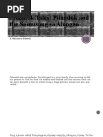 The Pilandok Narrative in Philippine History and | PDF | Philippines