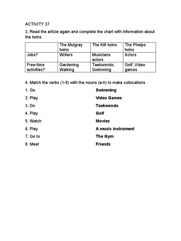 Activity 37 | PDF | Art