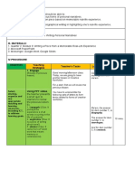 Detailed Lesson Plan in Creative Nonfiction | PDF | Knowledge | Curriculum