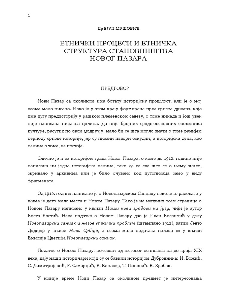 Novi Pazar 1234 | PDF