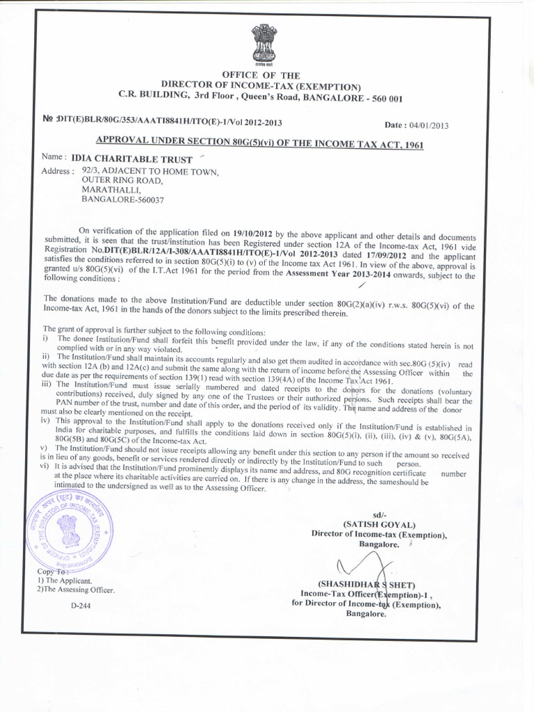 Idia 80g Certificate | PDF