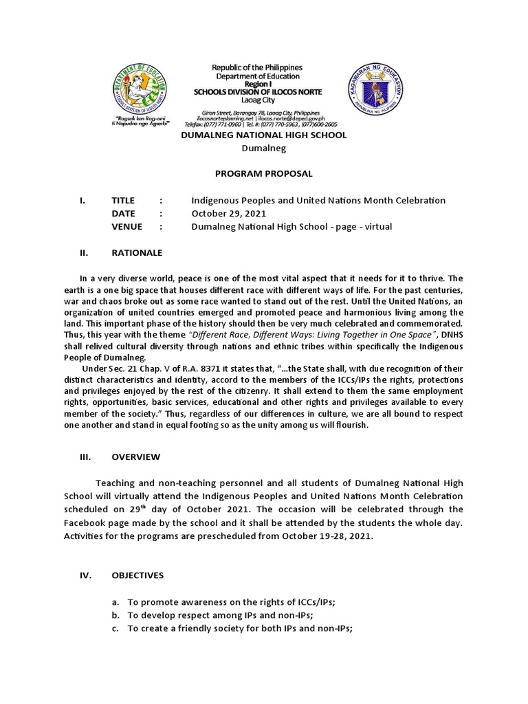 Revised UN IPEd Program | PDF | United Nations | International Relations