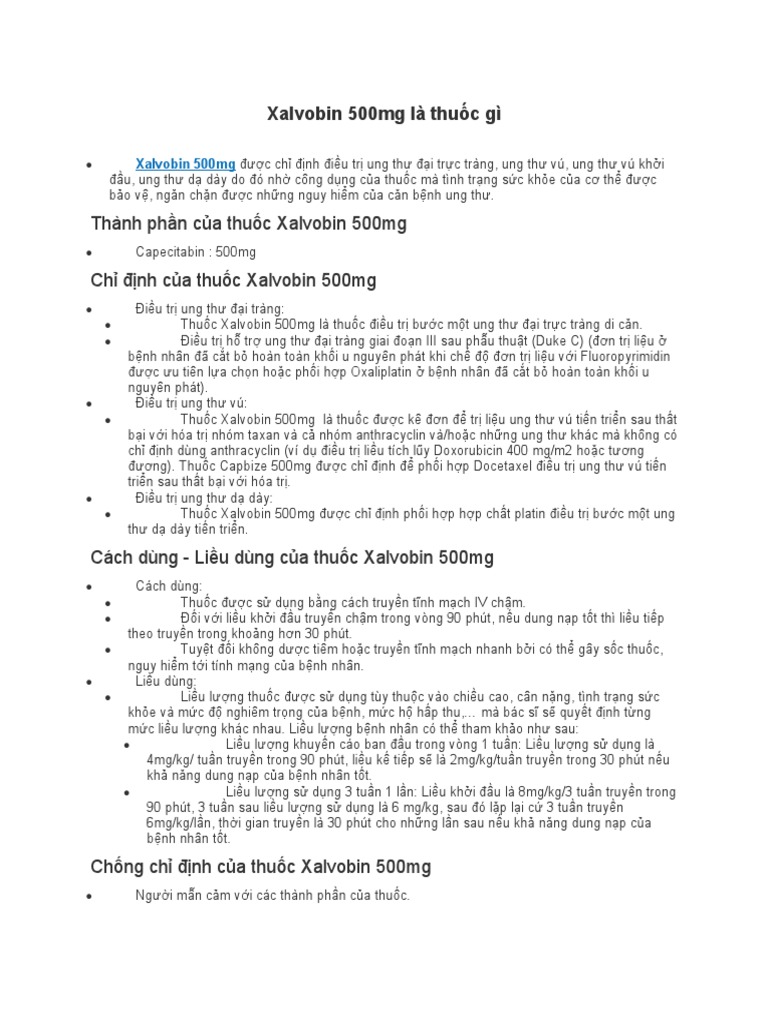 Thuoc Salvobin | PDF