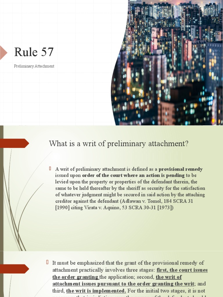 Rule 57 | PDF | Summons | Writ
