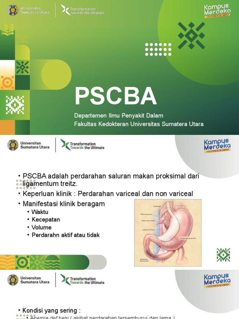Diagnosis dan Tatalaksana PSCBA | PDF | Sains & Matematika