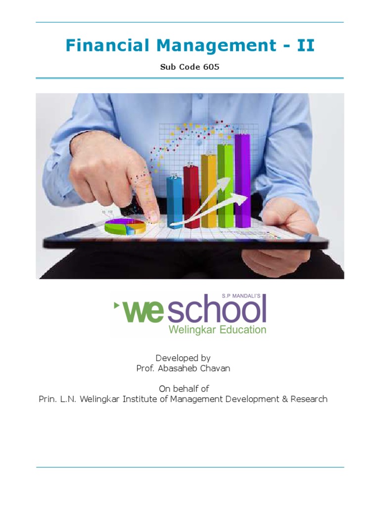 Financial Management II 605 v1 | PDF | Capital Structure | Capital ...