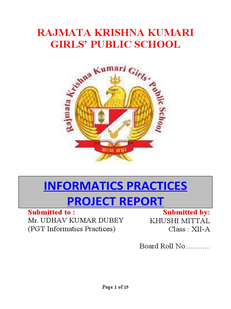 Khushi Project Record Book | PDF | Business