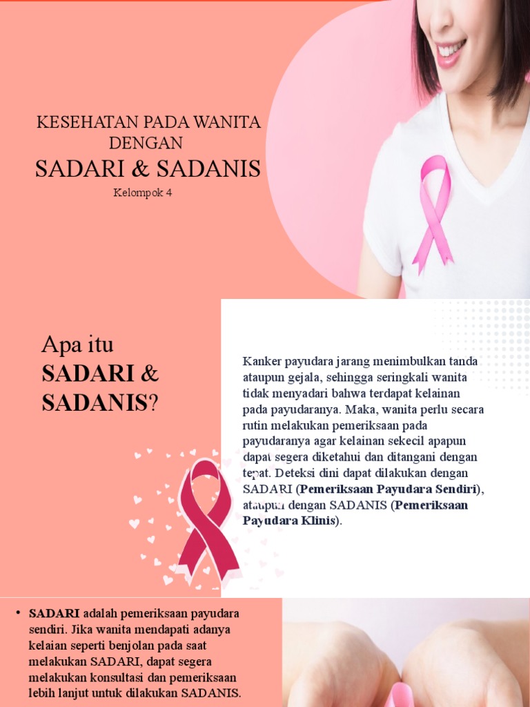 Deteksi Dini Kanker Payudara: SADARI & SADANIS | PDF | Sains ...