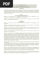 1986 Freedom Constitution of The Republic of The Philippines | PDF ...
