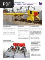 Buffer Stop Design for Railway Safety | PDF | Friction | Train