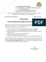 FIST DST Proposal Modified | PDF | Conflict Of Interest | Postgraduate ...