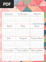 Safety Calendar (Template) | PDF | Transport | Transport Safety