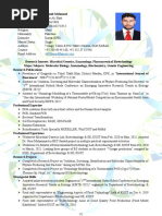 Statement of Purpose | PDF | Biotechnology | Microorganism