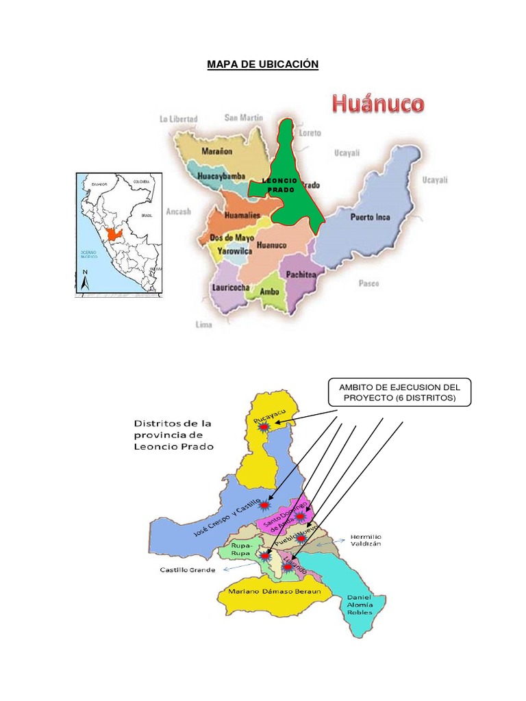 Mapa de Ubicación | PDF | Métodos y materiales de enseñanza | Ciencia y ...