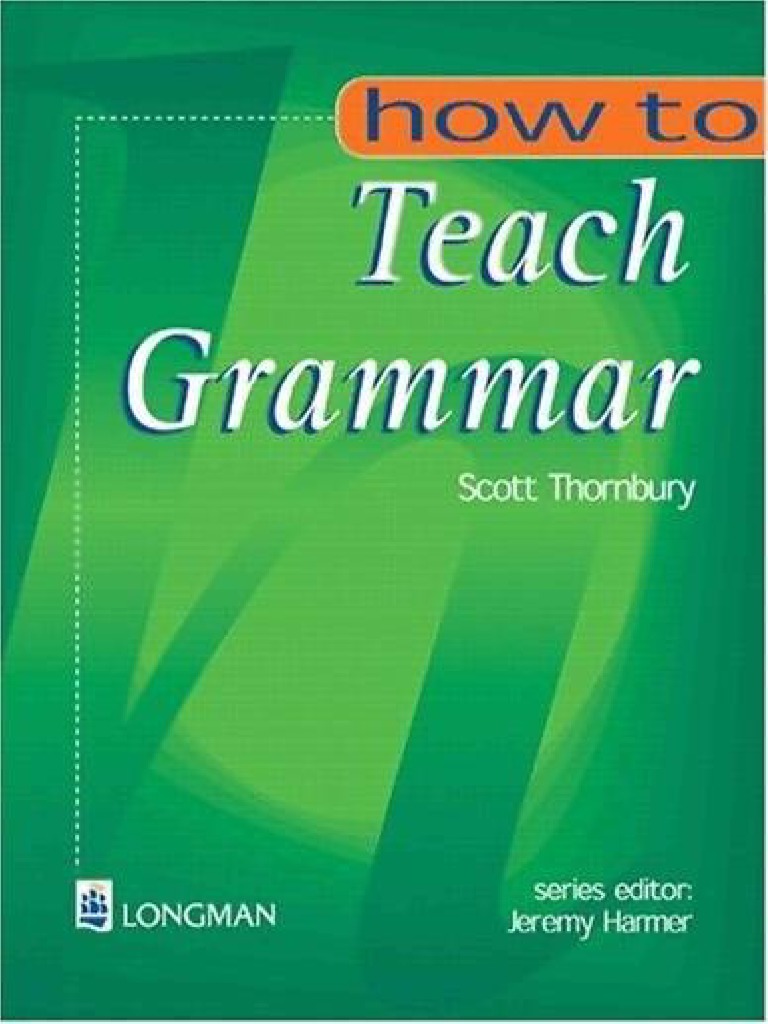 How To Teach Grammar | PDF
