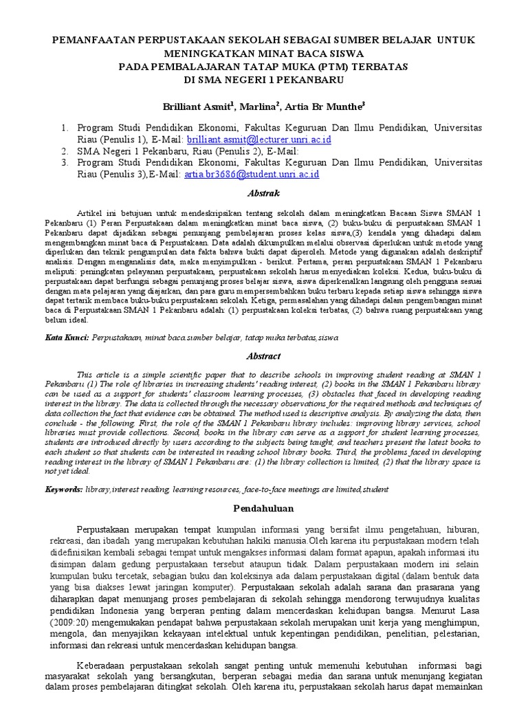 Artikel PLP - Artia BR Munthe | PDF | Kesehatan Holistik