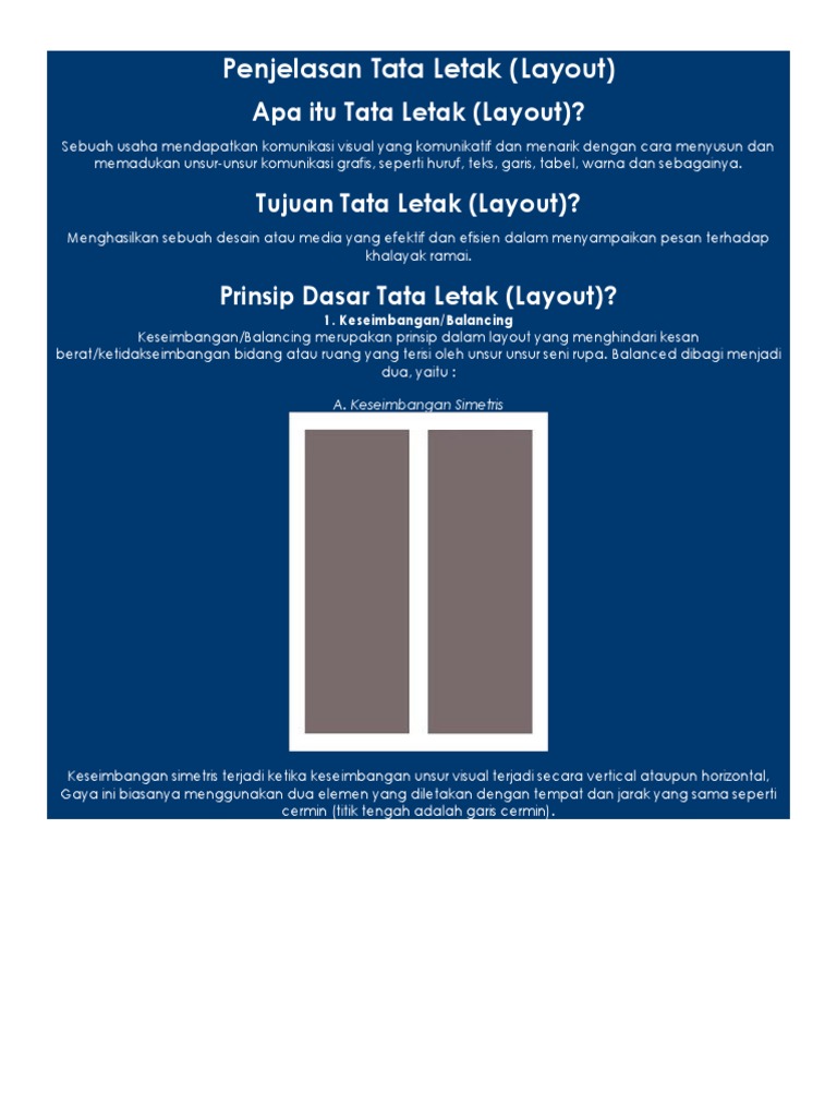 Prinsip Dasar Tata Letak Desain | PDF | Seni