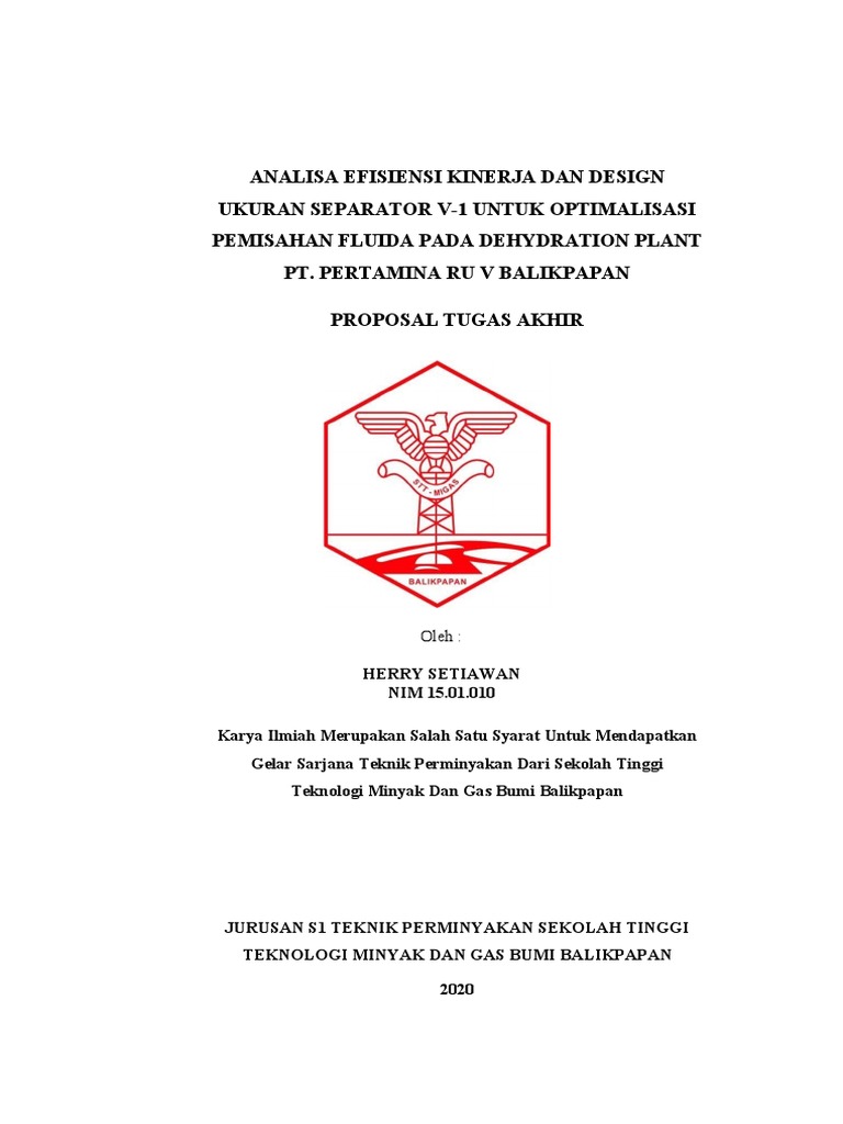 Proposal Ta Ru V Balikpapan | PDF