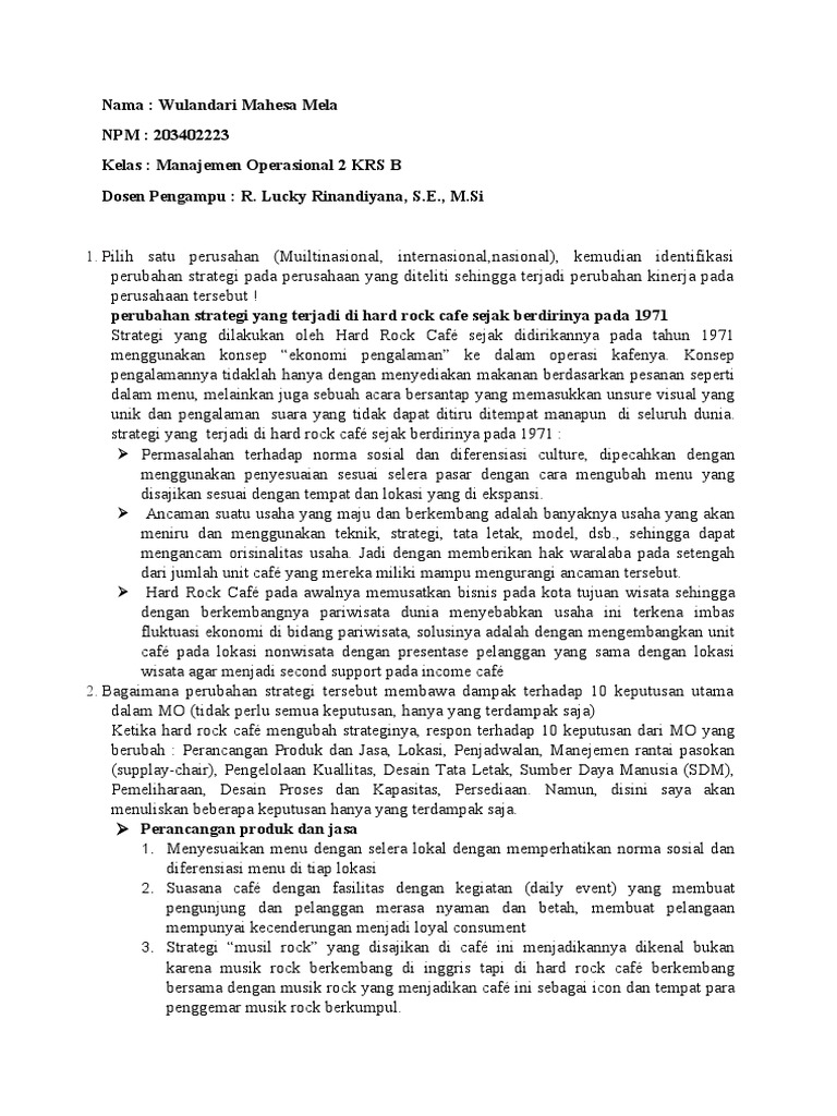 WULANDARI MAHESA M - Tugas MO 2 B | PDF