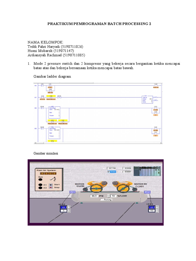 Praktikum Pemrograman Batch Processing 2 | PDF