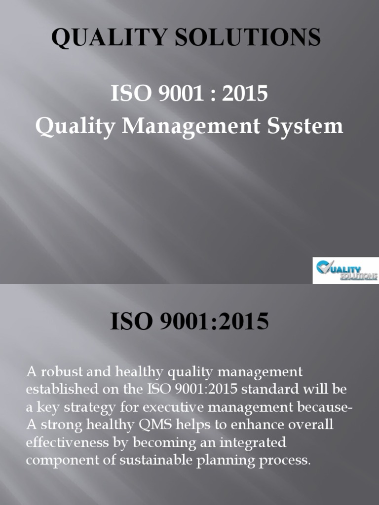 The Key Benefits of Establishing a Robust Quality Management System ...