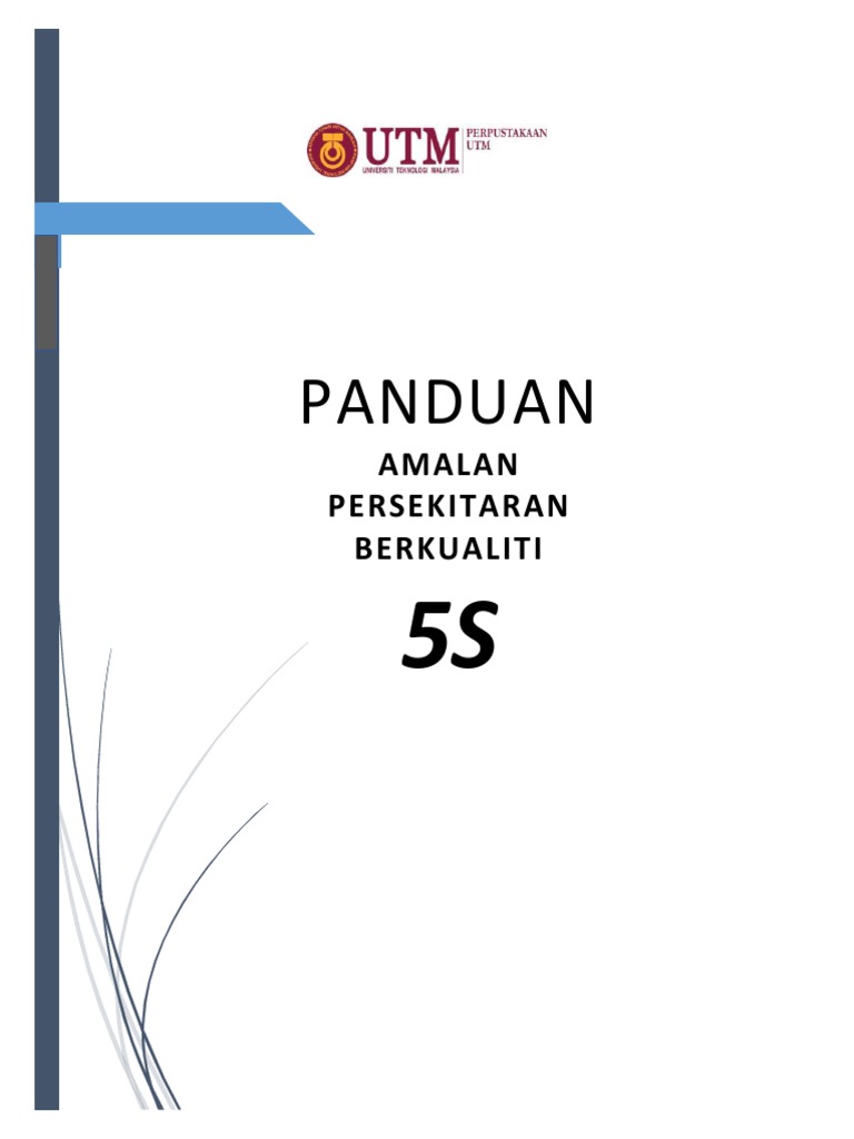 Panduan Amalan 5S PUTM 1 | PDF
