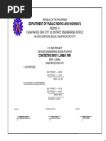 DPWH Road Plans1 | PDF