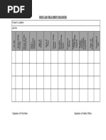 First Aid Box Checklist | PDF