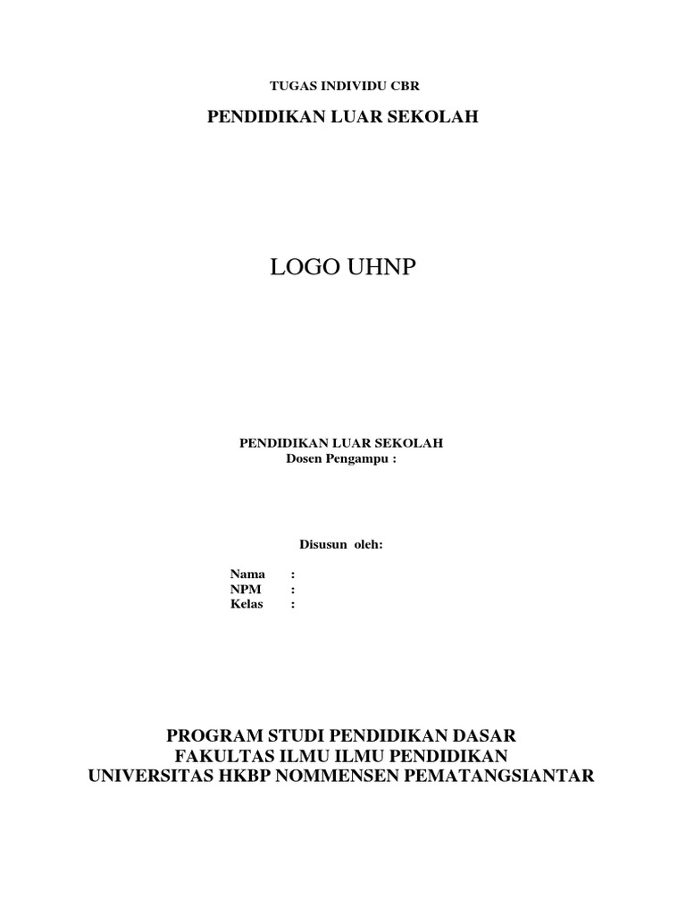 Contoh Tugas Cbr-3 | PDF