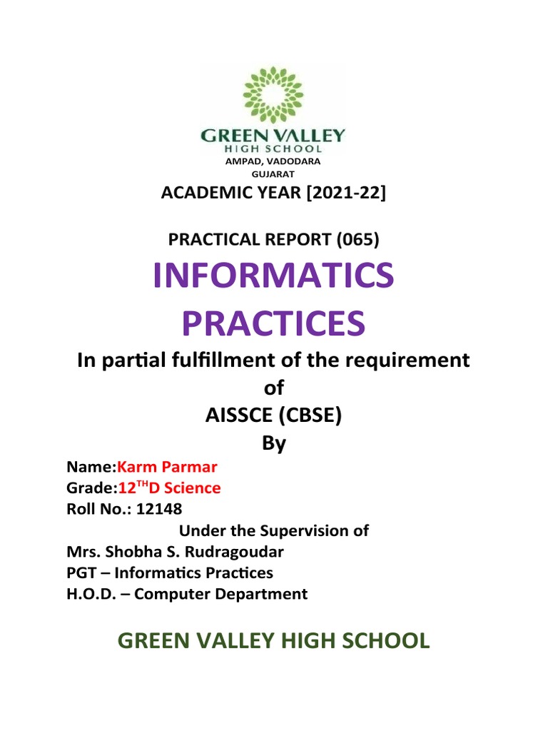 Ip Project | Download Free PDF | Information Age | Computer Engineering