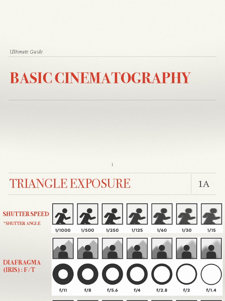 Basic Cinematography: Ultimate Guide | PDF | Cinematography | Vision