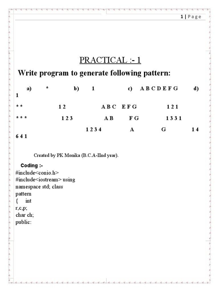 PK Monika | PDF | Pointer (Computer Programming) | Subroutine